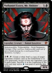 40 Custom X-Men Magic: The Gathering Cards