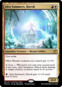 40 Custom X-Men Magic: The Gathering Cards