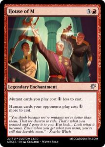 40 Custom X-Men Magic: The Gathering Cards