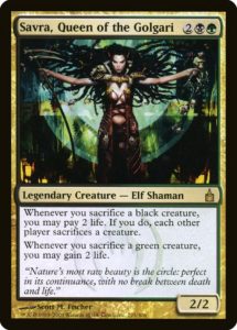 The Best Black And Green Life Gain Commander Cards