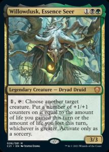 The Best Black And Green Life Gain Commander Cards