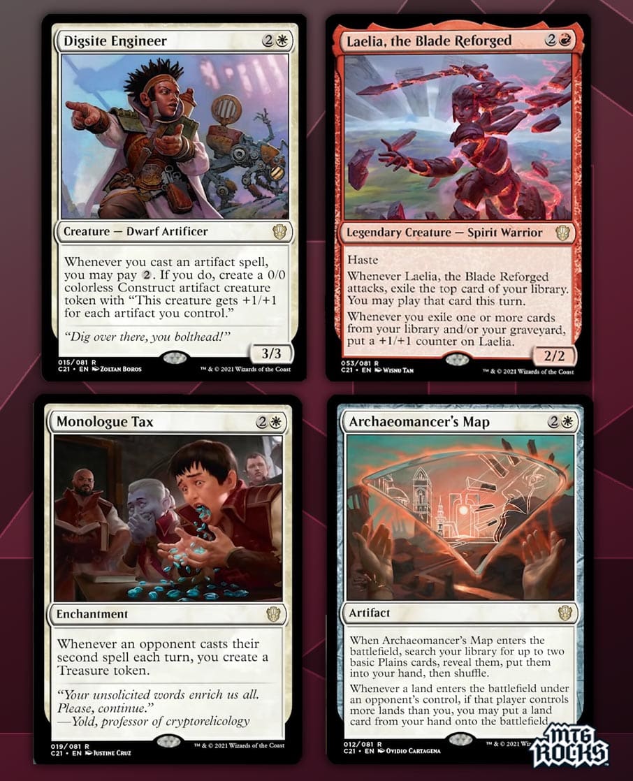 Commander 2021 Lorehold Legacies Decklist Revealed