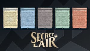 MTG Secret Lair Full-Text Land Drop Revealed