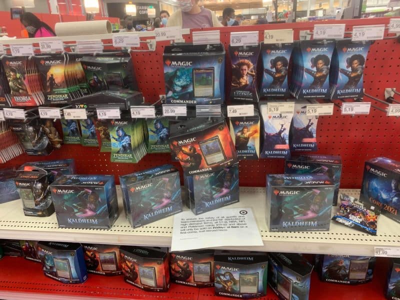Target Limiting Sales of Magic: The Gathering, Pokemon TCG & Sports Cards