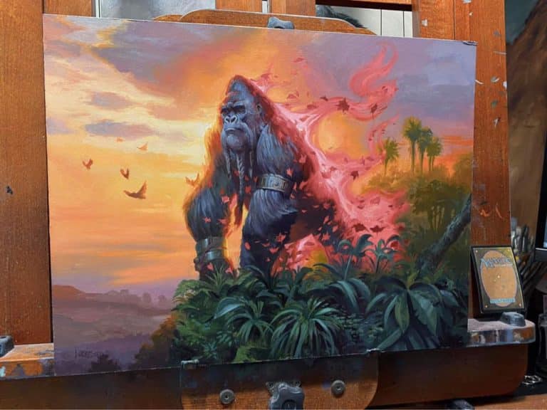 Simian Spirit Guide Art from Time Spiral Remastered Sells for $12,000