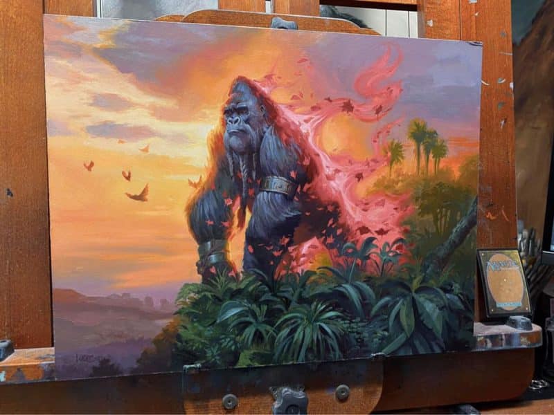 Simian Spirit Guide Art from Time Spiral Remastered Sells for $12,000