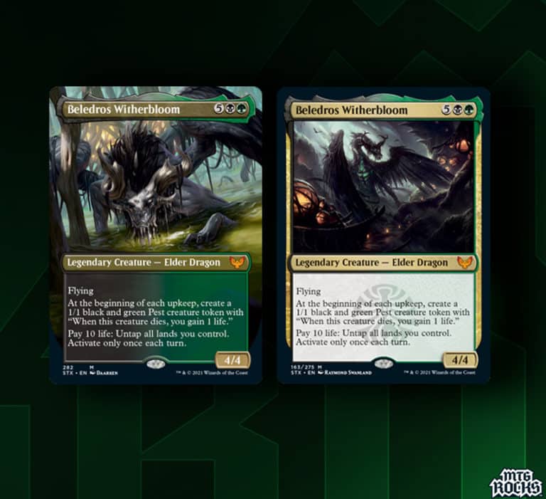 Strixhaven: School of Mages Reveals New Elder Dragon: Beledros Witherbloom