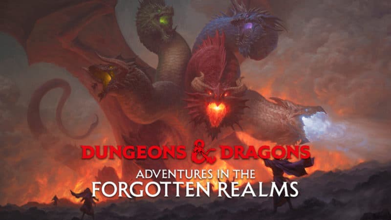 Forgotten Realms MTG Reveals New Colored Dragons