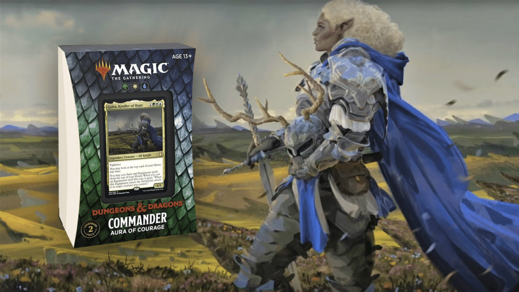 10 Must Buy Upgrades For MTG's Aura of Courage Precon Commander Deck