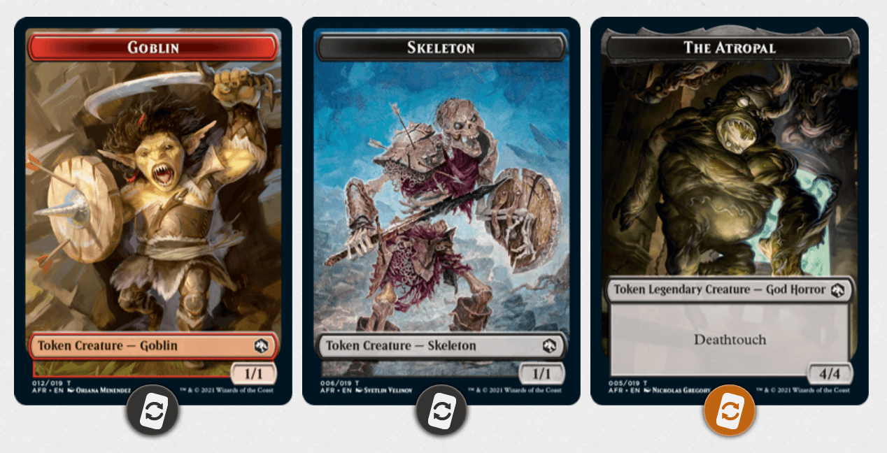 Magic: The Gathering Tokens For Adventures in the Forgotten Realms Revealed