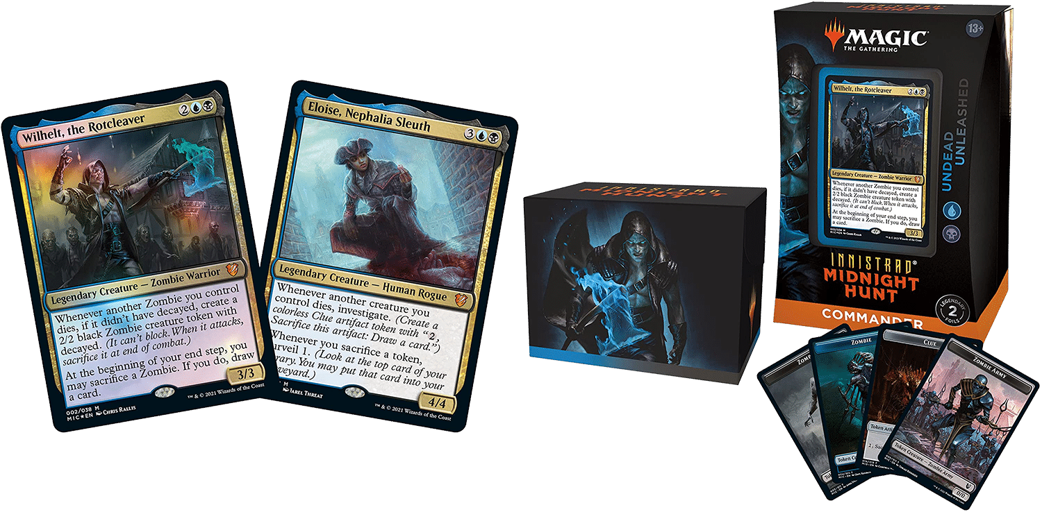 MTG Innistrad Midnight Hunt Release Day: Where to Buy, Commander Decks ...
