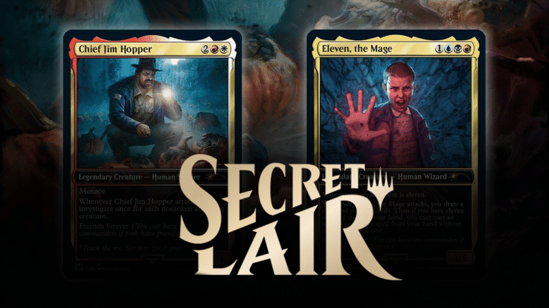 Secret Lair Stranger Things MTG Cards Revealed by IGN