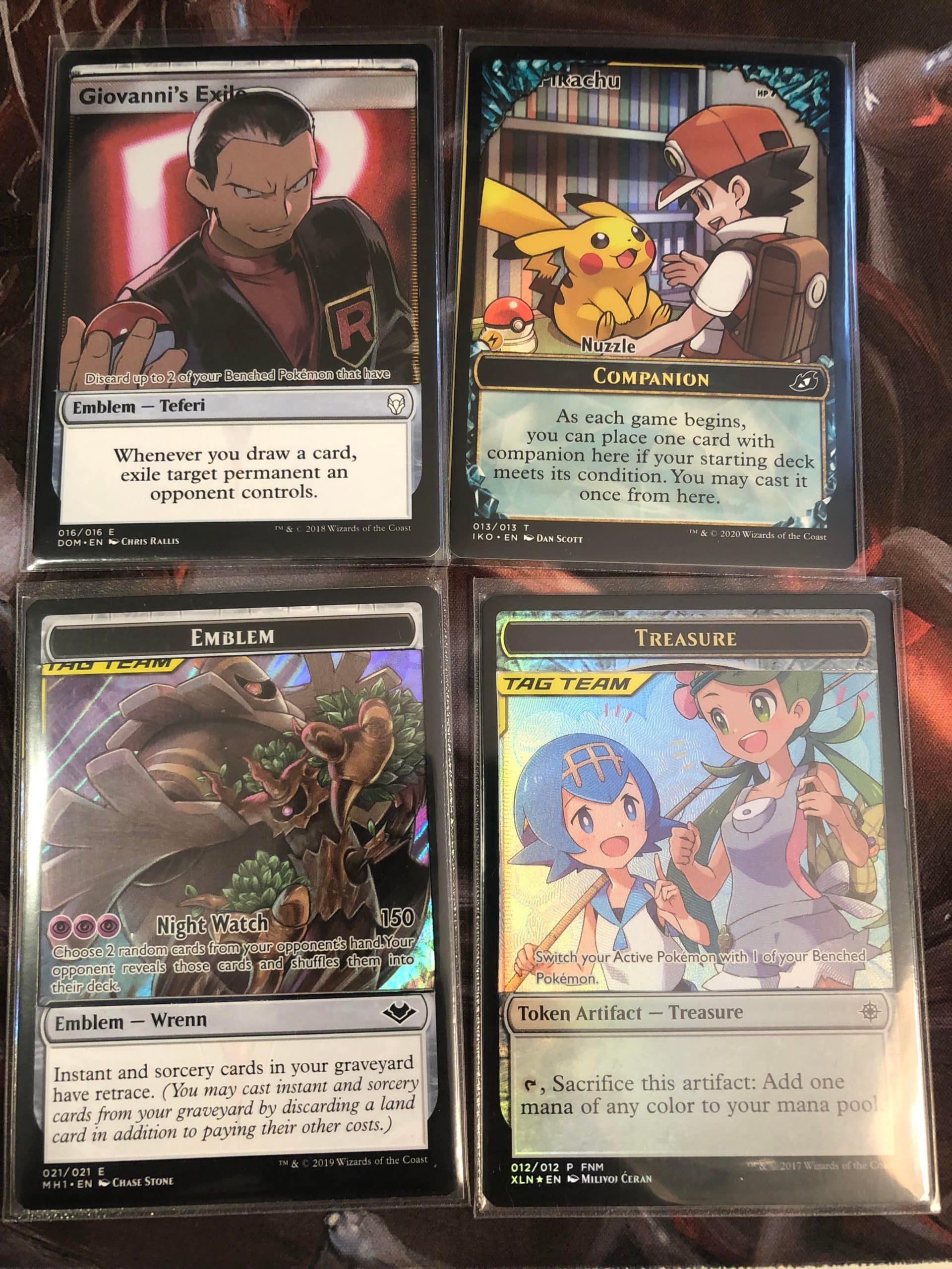 MTG Player Fuses Pokemon and Magic Cards to Make Beautiful Tokens