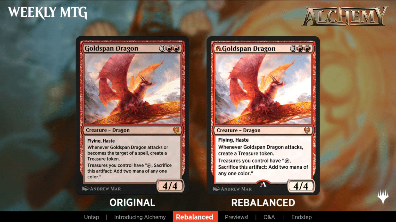 MTG Announces New MTG Arena Format: Alchemy