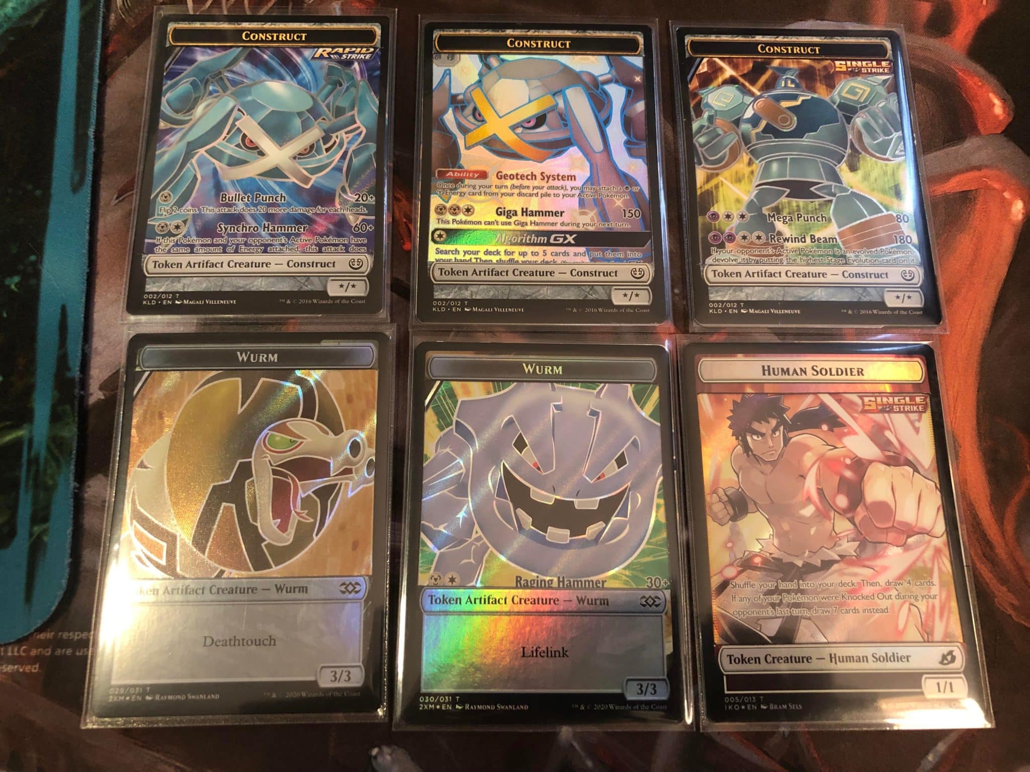 MTG Player Fuses Pokemon and Magic Cards to Make Beautiful Tokens