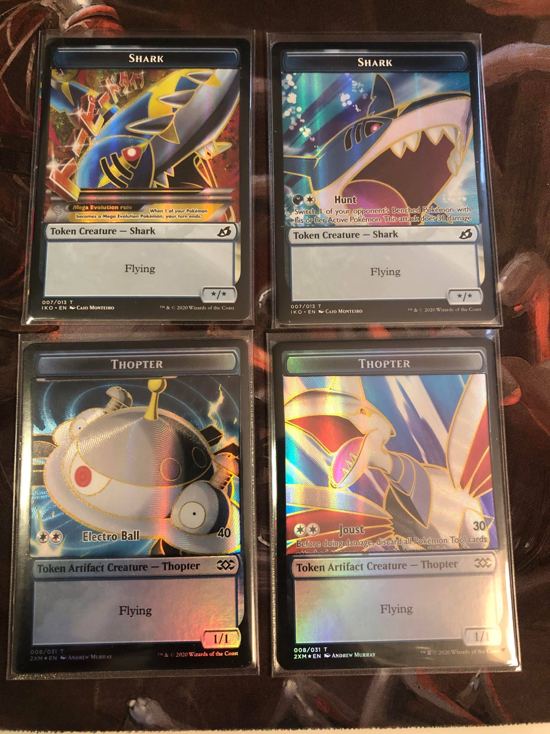 MTG Player Fuses Pokemon and Magic Cards to Make Beautiful Tokens