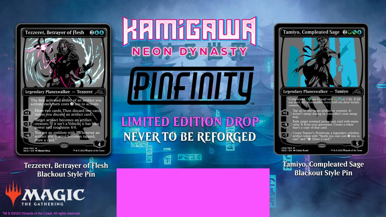 The Pinfinity Kamigawa: Neon Dynasty Collection Is Insane!