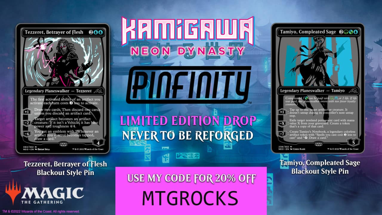 The Pinfinity Kamigawa: Neon Dynasty Collection Is Insane!