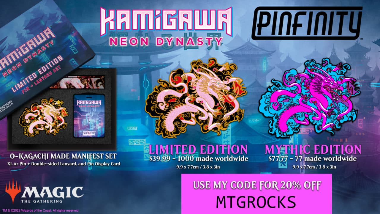 The Pinfinity Kamigawa: Neon Dynasty Collection Is Insane!