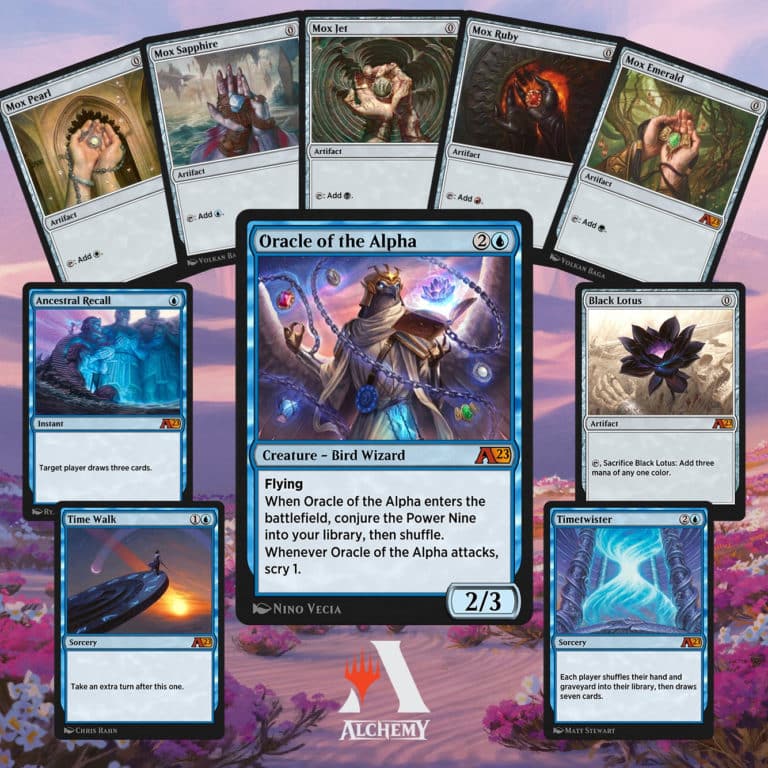 MTG Arena Is Getting the Power Nine as Alchemy Cards!