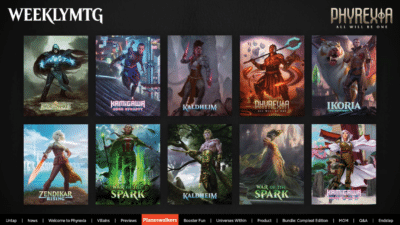 10 Compleated Planeswalkers Revealed in MTG First Look!