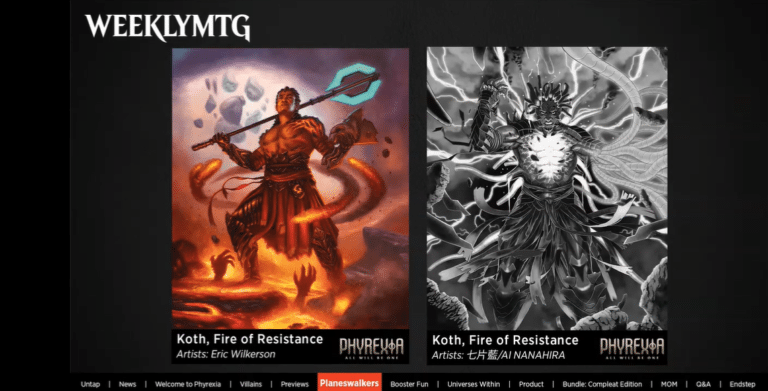 10 Compleated Planeswalkers Revealed in MTG First Look!