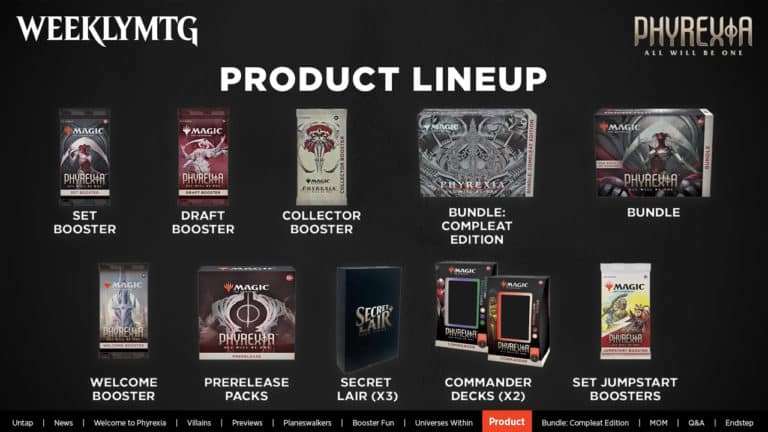 Wizards Reveal Even More New MTG Set Products