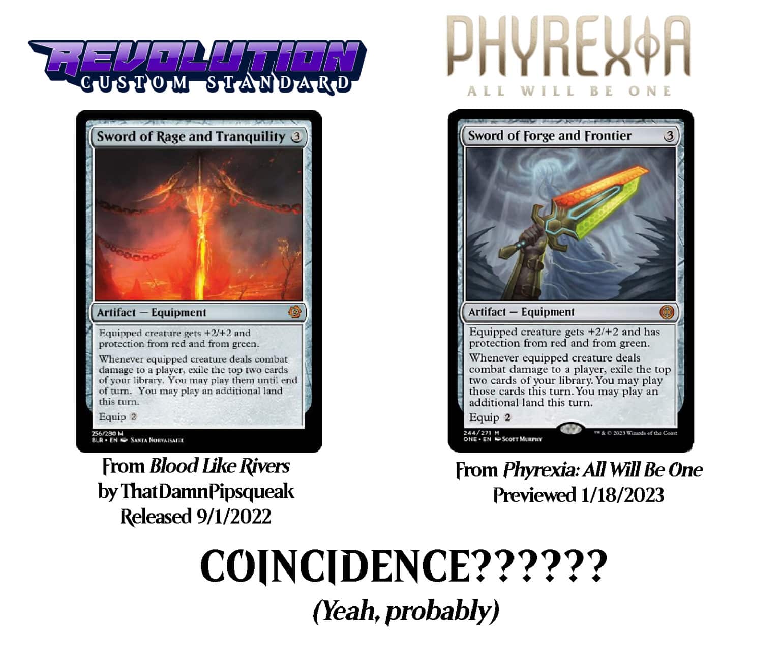 Custom MTG Cards Are Predicting the Future Months in Advance!