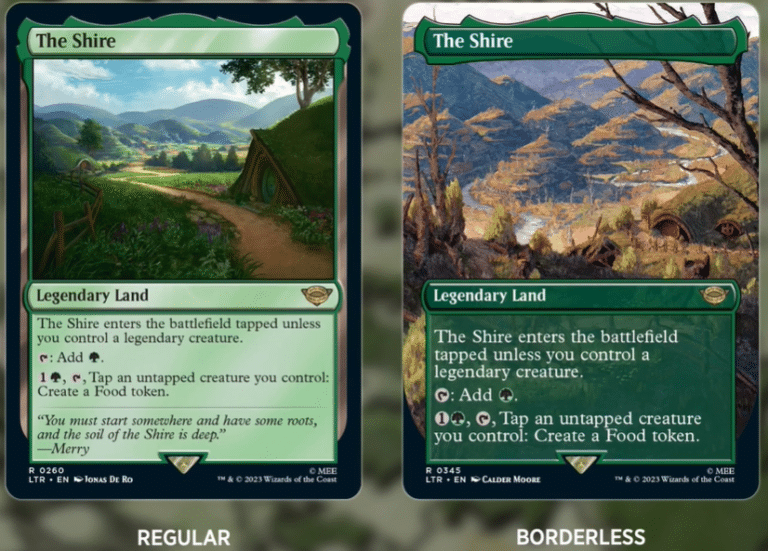 Lord of the Rings First Look Reveals Rarest MTG Card in History!