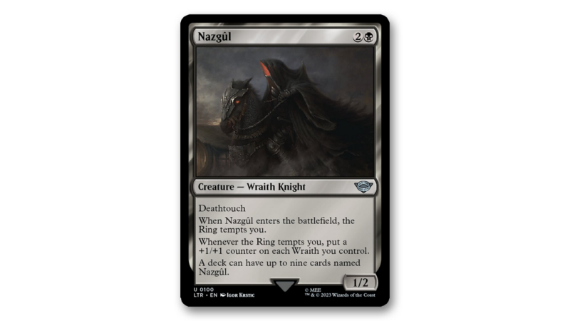 Top 10 Most Expensive Lord of the Rings MTG Cards