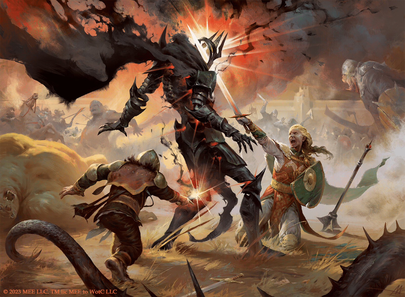 MTG Event Lets Players Try Lord of the Rings Limited for Free!