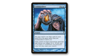 Top 10 Most Expensive Cards on The List for MTG Commander Masters