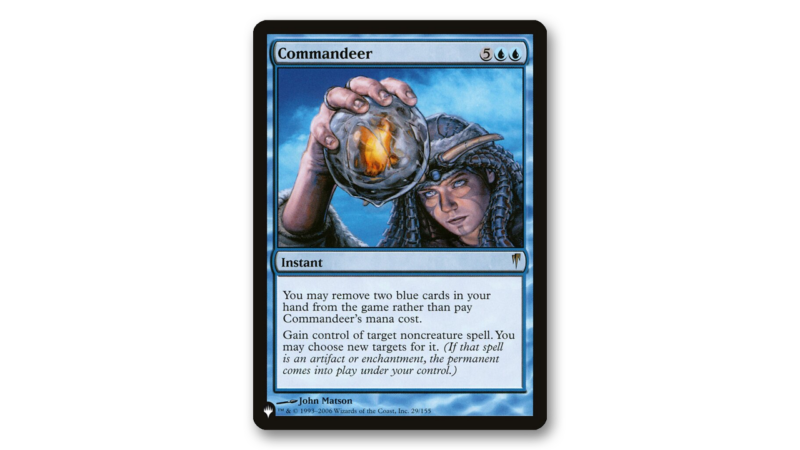 Top 10 Most Expensive Cards on The List for MTG Commander Masters