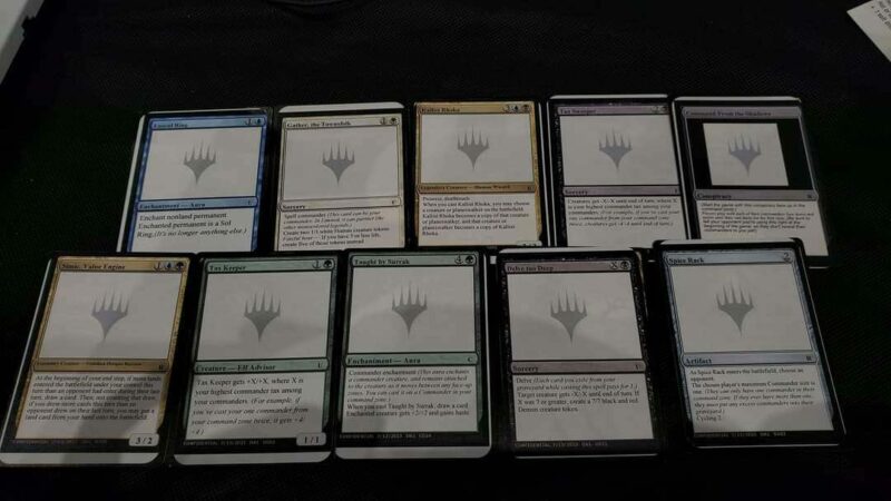 Absurdly Rare MTG Playtest Cards Suggest New EDH Mechanics!