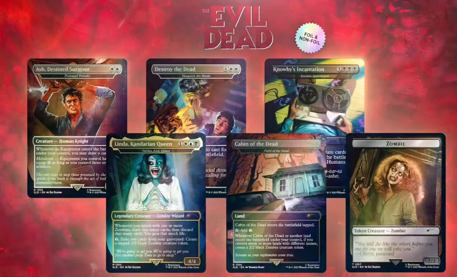 MTG Evil Dead Secret Lair