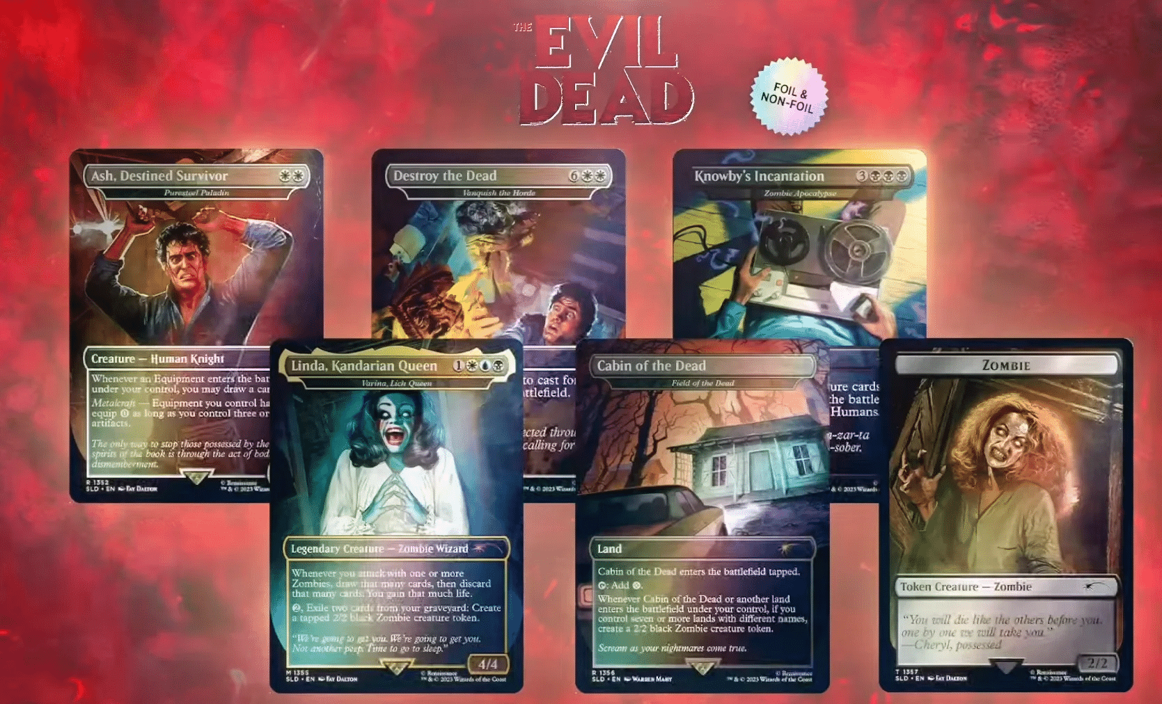 MTG Evil Dead Secret Lair