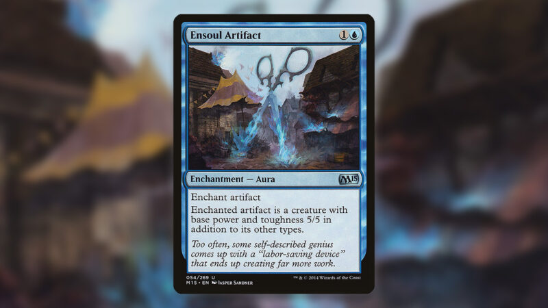 Unique Ensoul Artifact Shell Crushes Major MTG Event!