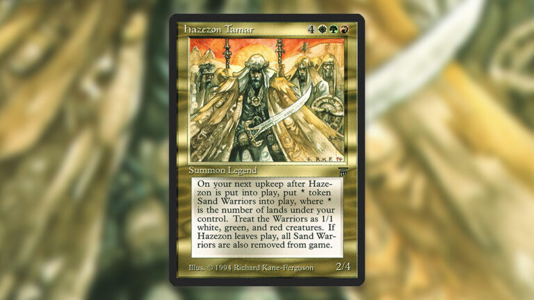 MTG Thunder Junction Commander Hints Reveal Triumphant Return of Sand ...