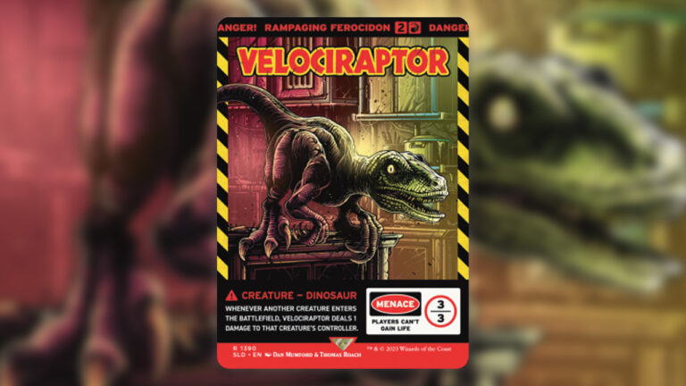 MTG Jurassic World Secret Lair Leaves Much to be Desired