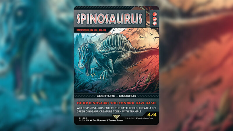 MTG Jurassic World Secret Lair Leaves Much to be Desired