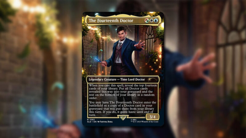 MTG Gallifrey Stands, The Fourteenth Doctor, Commander Guide