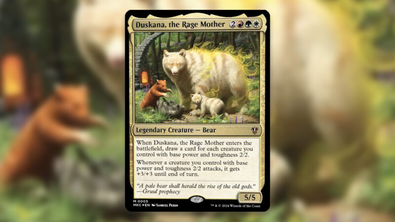 MTG Deadly Disguise is Properly Piloted by a Legendary Bear