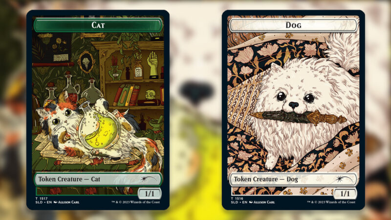 Raining Cats and Dogs Secret Lair Deck Finally Fully Revealed