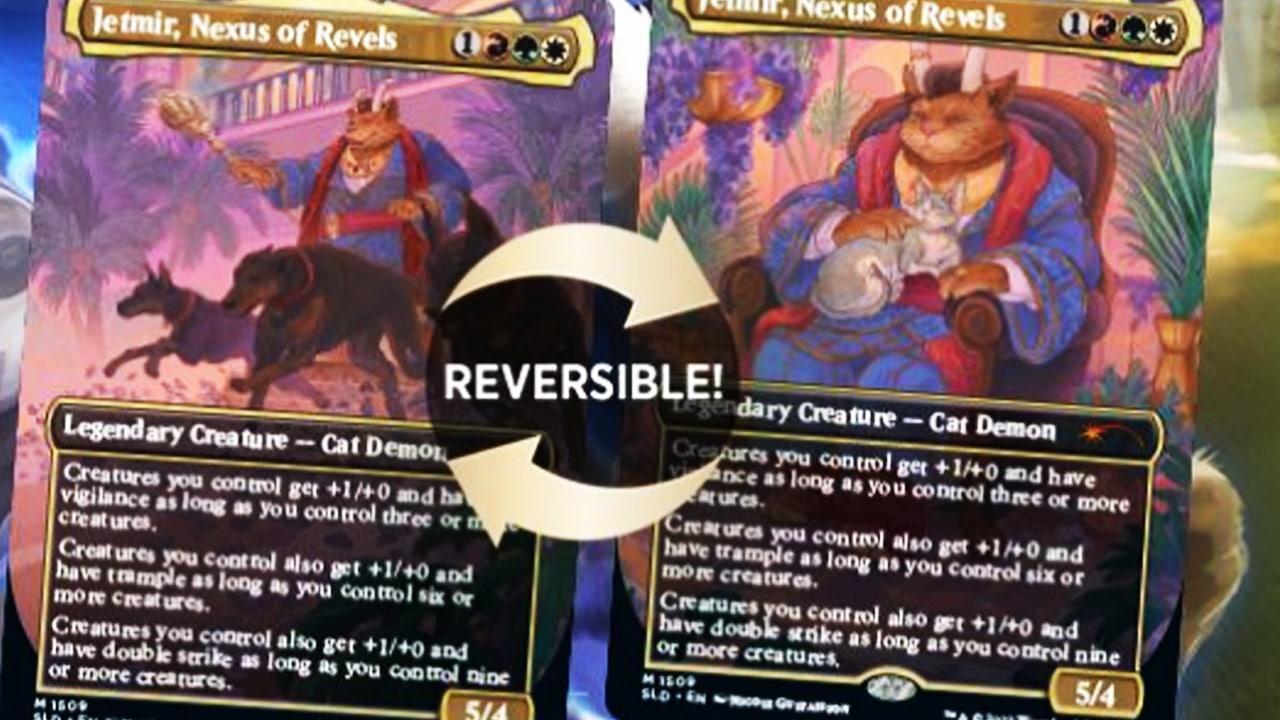 MTG Secret Lair Spoils Two New Reversible Powerful Token Commanders!