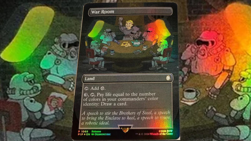 Powerful MTG Commander Card Leaked as Potential MTG Fallout Release Promo!