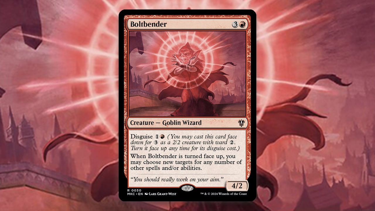 MTG Deadly Disguise is Properly Piloted by a Legendary Bear