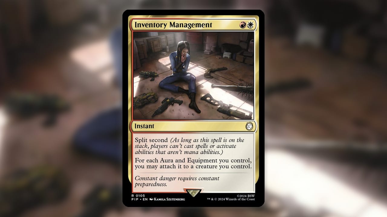 New MTG Fallout Spoilers Debut Insane Aura Typal Spells!