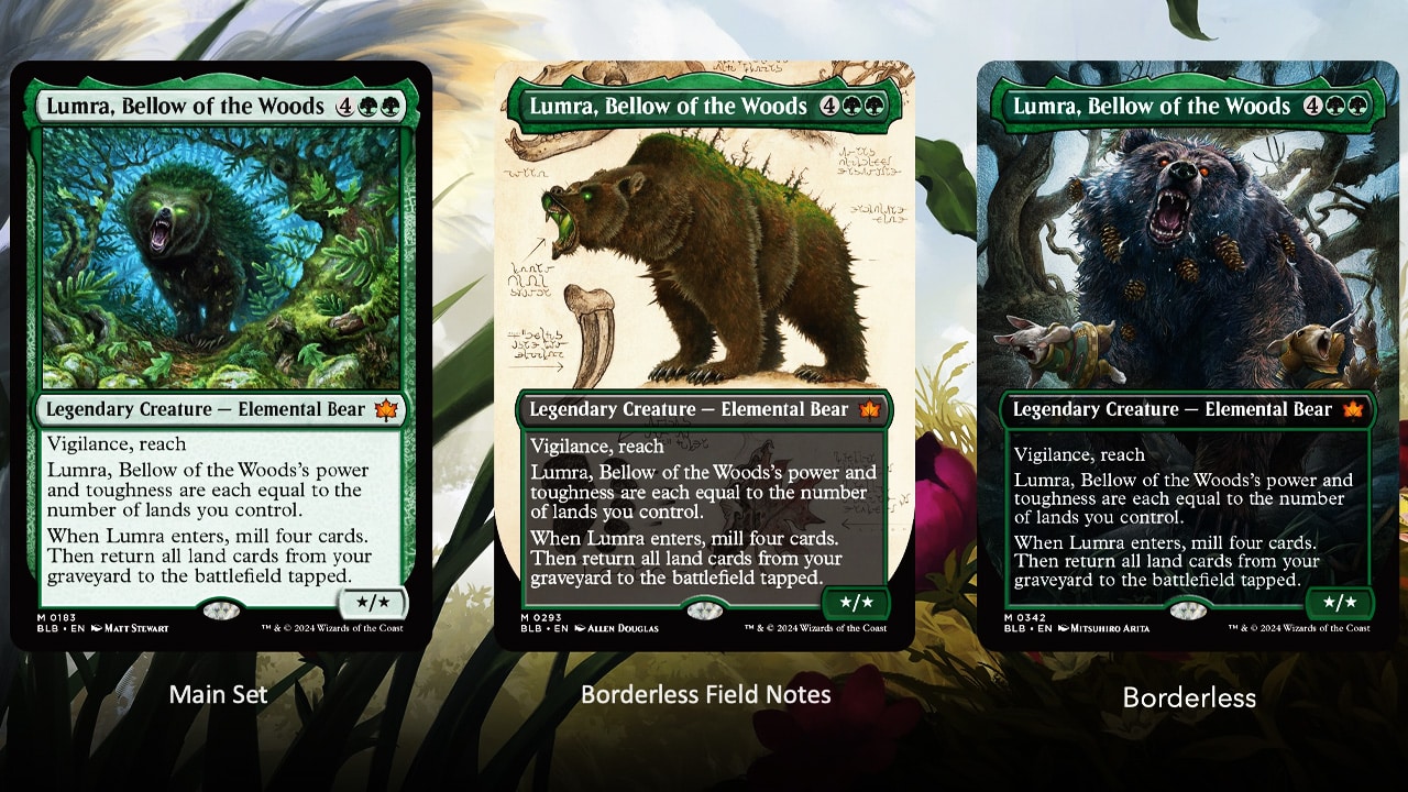 Wizards of the Coast Reveals Core Bloomburrow Cards!