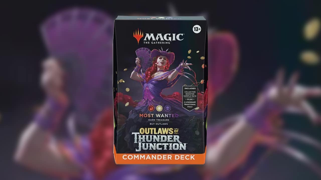 MTG Outlaws of Thunder Junction Commander Deck Boxes Leaked!