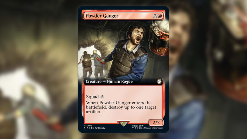 MTG Fallout Deck has the Best Voting Card Ever!